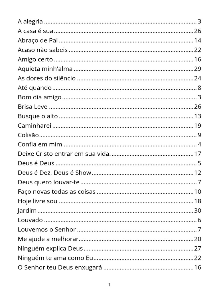 Livro De Canto Catolicos Animação 2022 Pdf Amor Jesus
