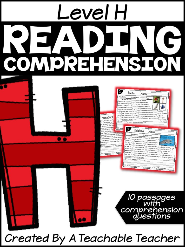 Level H Reading Comprehension Passages and Questions - 1 - PDF | PDF