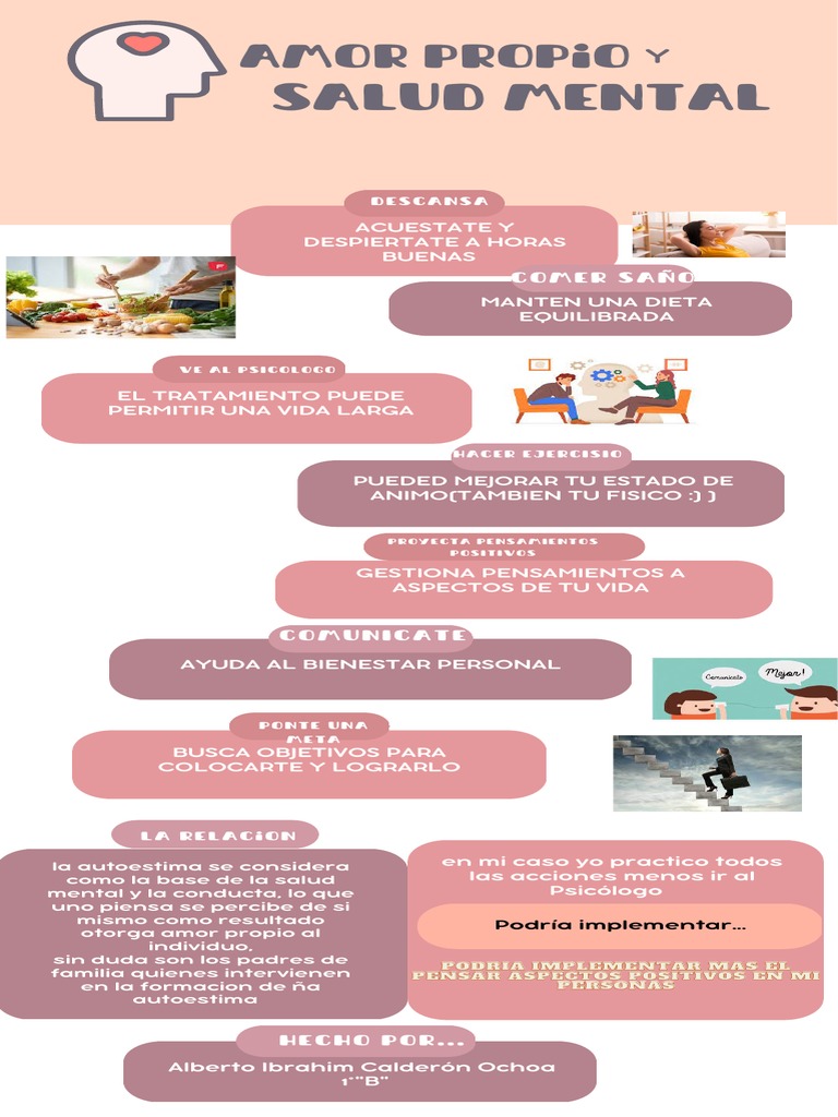 Infografia Salud Mental | PDF