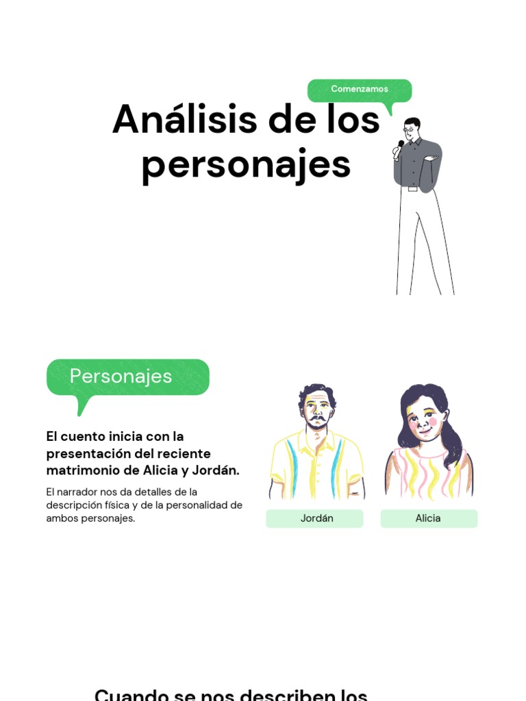 Análisis de Los Personajes | PDF