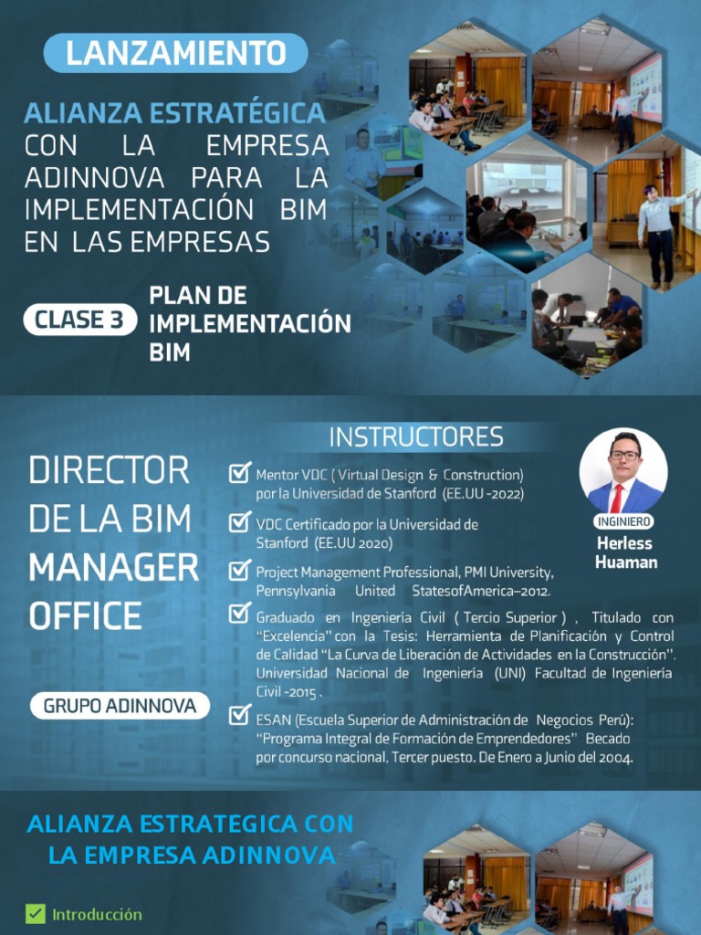 Plan de Implementacion BIM | PDF | Monitoreo y evaluación | Evaluación