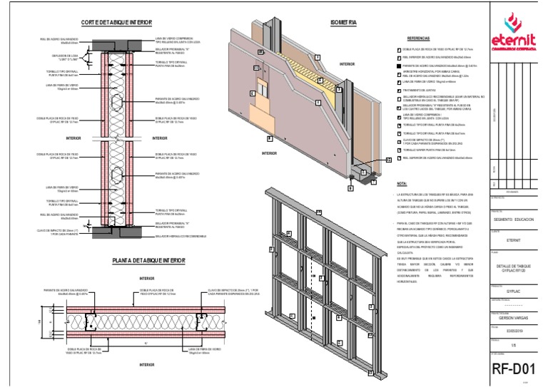 DET - Tabique GYPLAC F120 | PDF