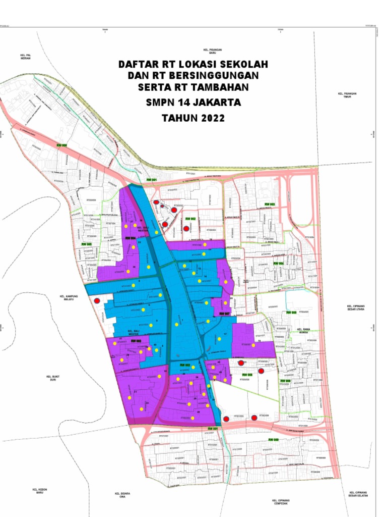 PETA ZONASI SMPN 14 - Compressed | PDF