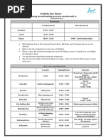 Hotel Room Service Menu Overview | PDF | Foods | Cuisine