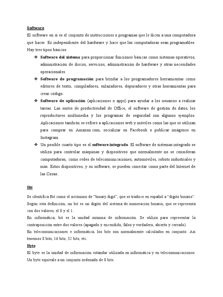 Conecptos | PDF | Lenguaje de programación | Poco