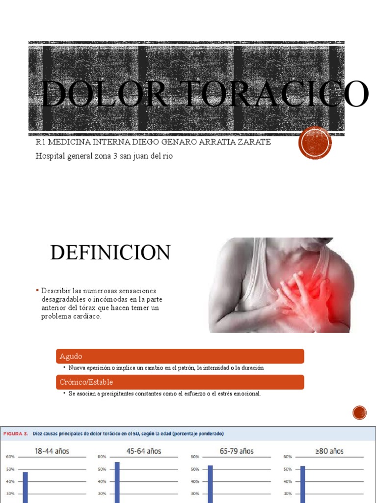 Guía sobre Dolor Torácico y Diagnóstico | PDF | Infarto de miocardio ...