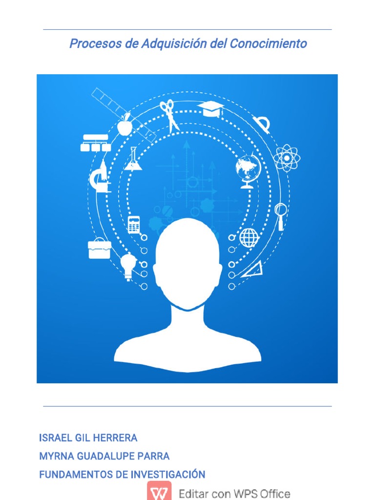 Procesos de Adquisición Del Conocimiento | PDF | Conocimiento | Ciencia cognitiva