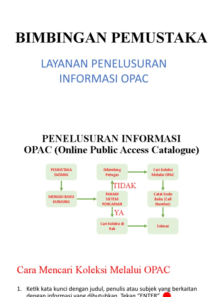 Presentasi Bimbingan Pemustaka | PDF