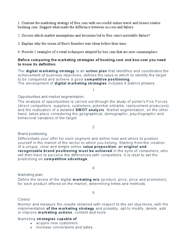 Digital Business I | PDF | Marketing | Market Segmentation