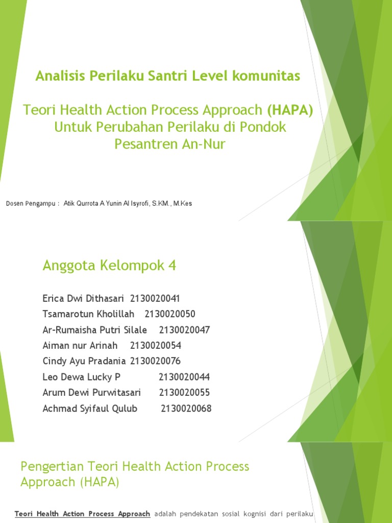 Konsep Dan Implemetasi Teori HAPA | PDF
