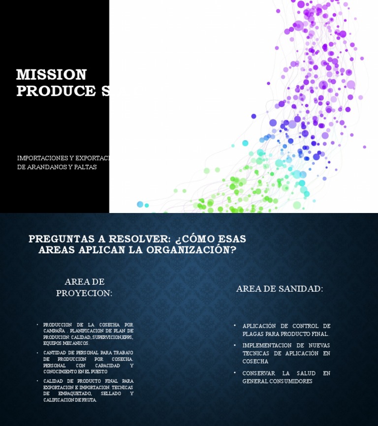 Mission Produce S | PDF | Negocios | Tecnología