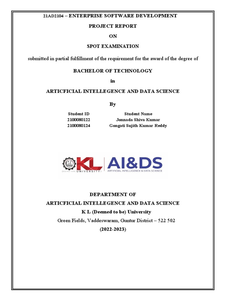 ESD_Project_Document_Template | PDF