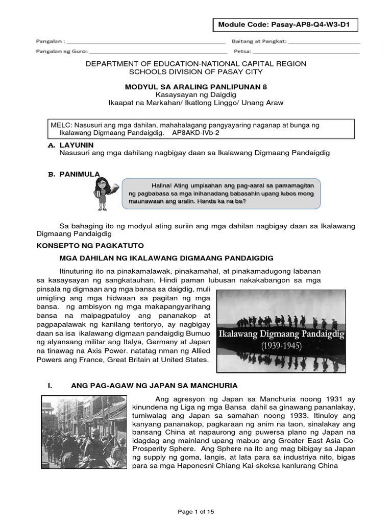 5 - Ap8-Q4-Week3 | PDF