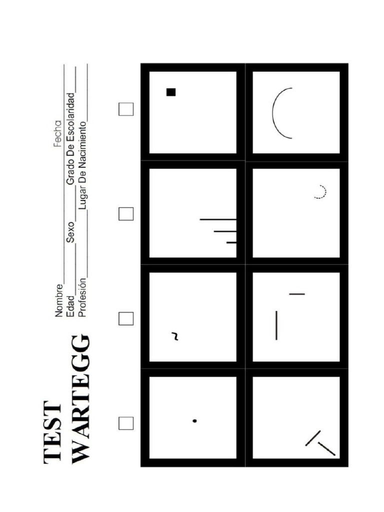 Test de Wartegg | PDF
