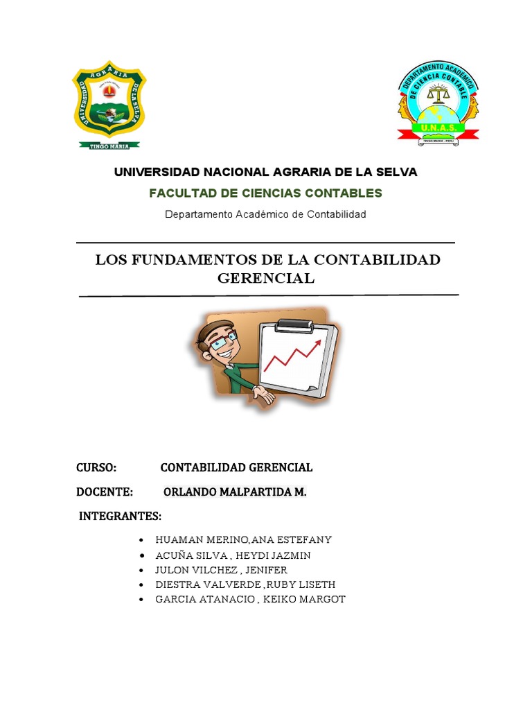 Fundamentos de Contabilidad Gerencial | PDF | Contabilidad | Planificación
