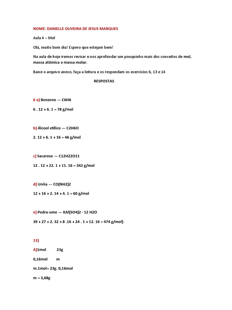 Aula 4 (4) (AQQ) | PDF