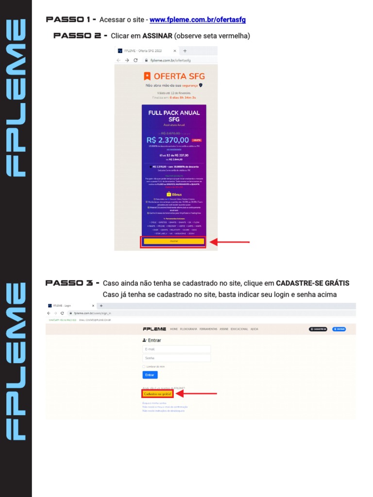 Tutorial FPLEME Compra Site | PDF