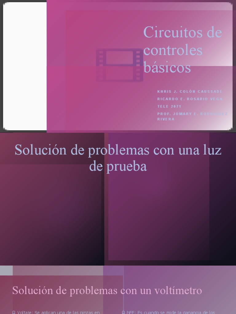 Circuitos de Controles Básicos | PDF