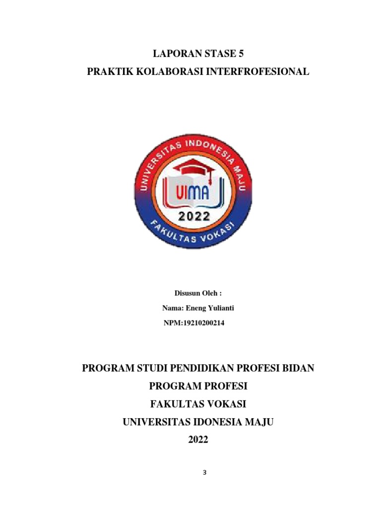 Laporan Stase 5 | PDF