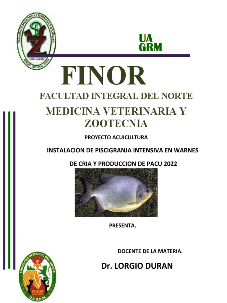 Proyecto de PESES | PDF | Agua | Oxígeno