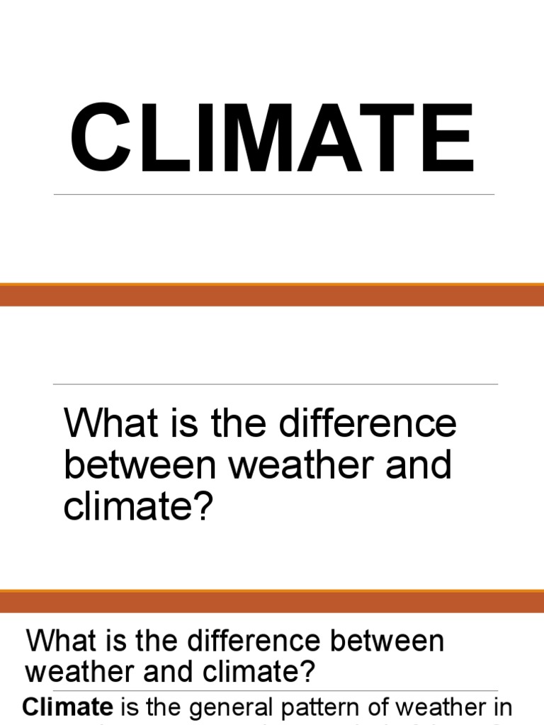 CLIMATE Grade 9 IM | PDF | Atmosphere Of Earth | Weather