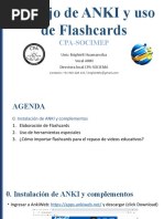 Guía Rápida de Utilización de Anki v.2.1 | PDF | Ventana (informática) | Hardware de la computadora