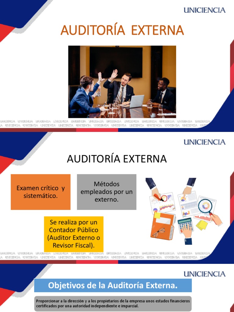 AUDITORIA EXTERNA - I PARTE | PDF | Auditoría | Auditoría financiera