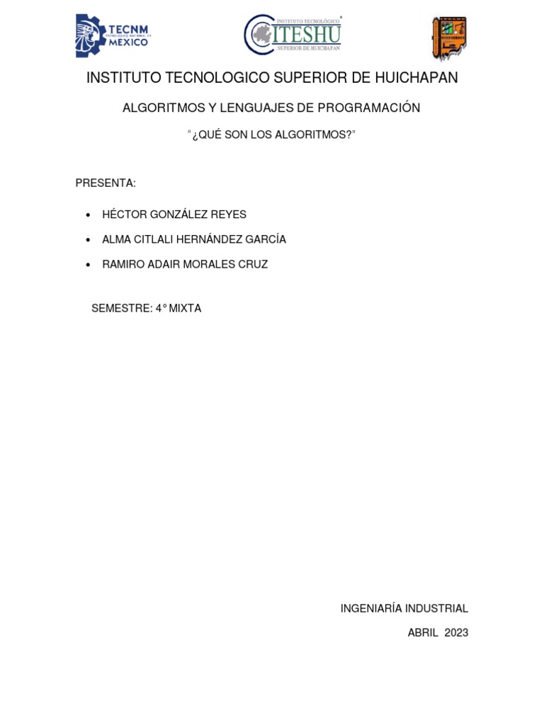 Introducción a los Algoritmos | PDF | Algoritmos | Lenguaje de programación