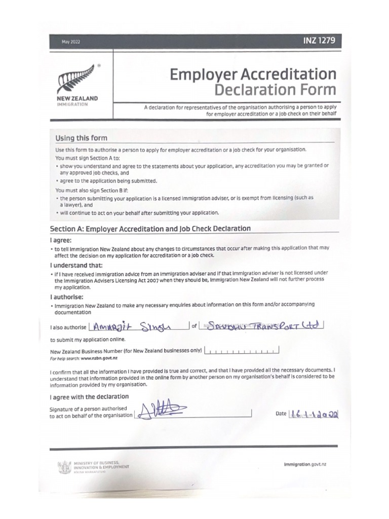 Employer Accreditation PDF | PDF