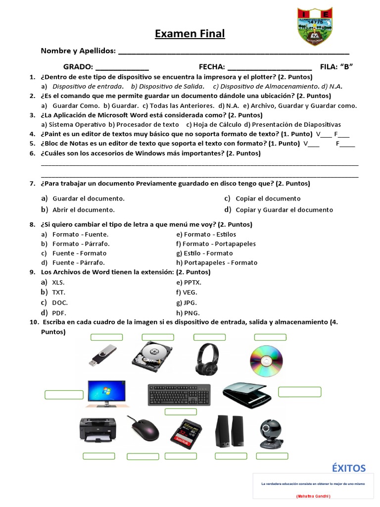 Examen Final de Ofimática y Herramientas Creativas | PDF | Formato de ... Examen Final de Ofimática y Herramientas Creativas | PDF | Formato de ...