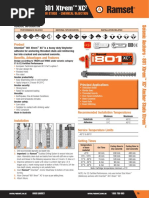Chemset Anchor Ramset: Installation and Performance Details | PDF