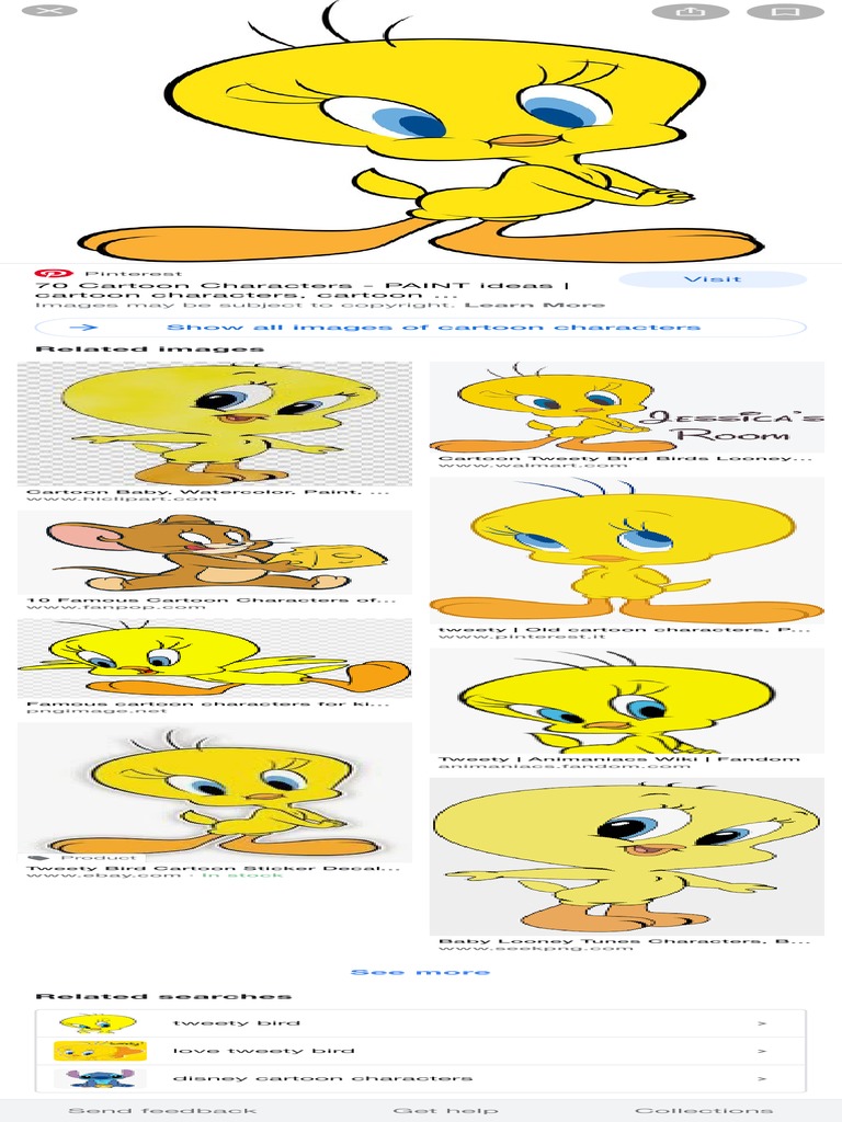 Cartoon Characters - Google Search PDF | PDF | Animation