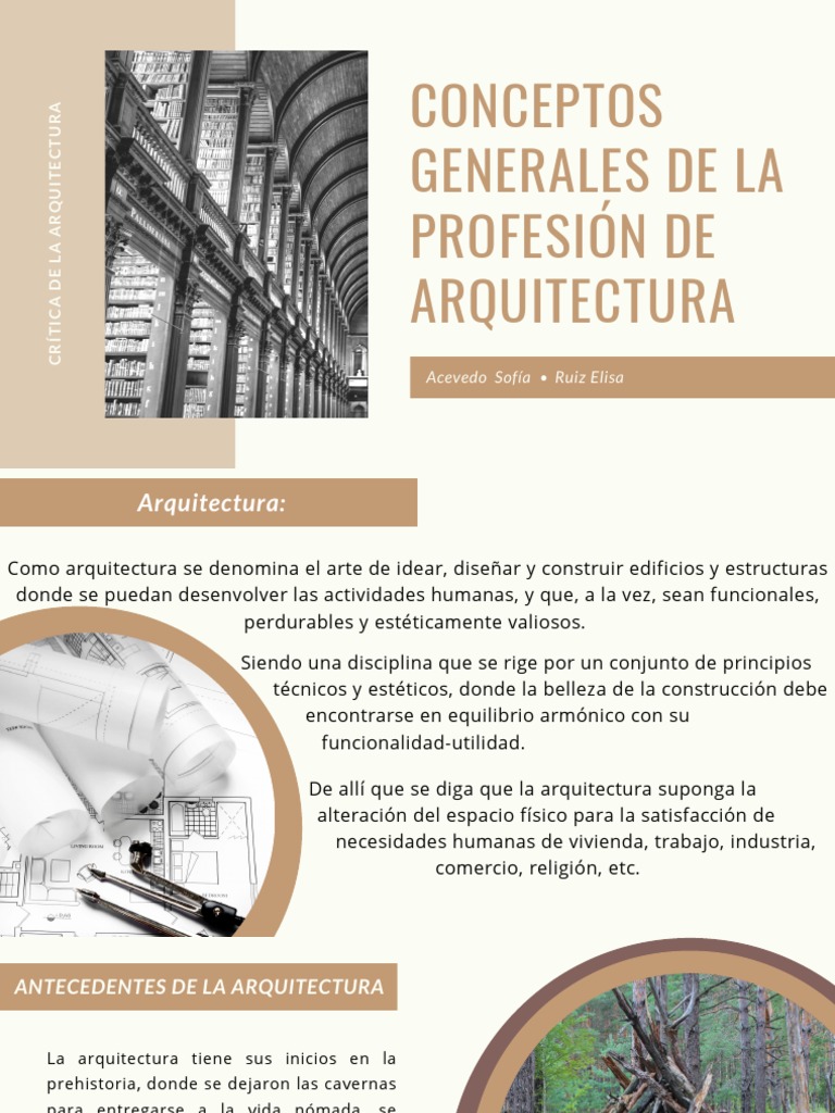 Conceptos de Arquitectura PDF | PDF | Arquitecto | Diseño