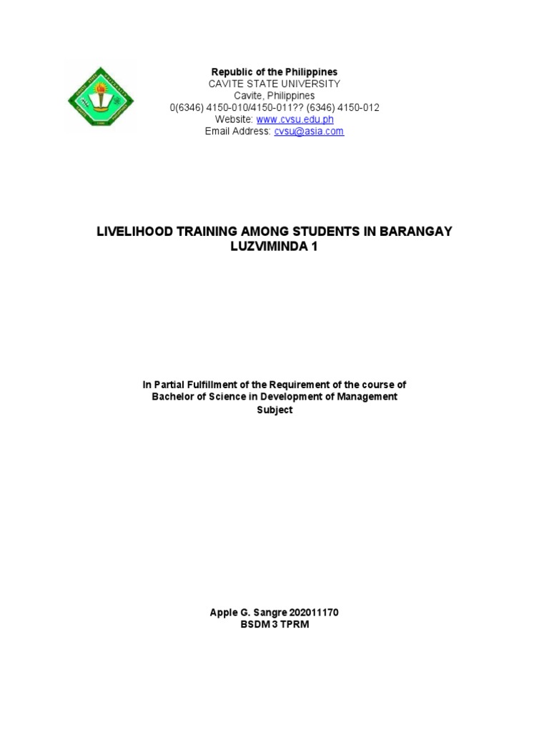 Training Plan | PDF | Cognitive Science | Cognition