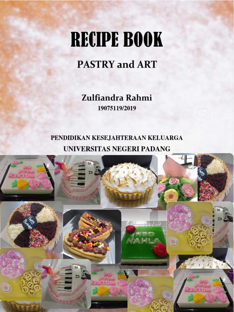 Buku Resep Pastry Art | PDF