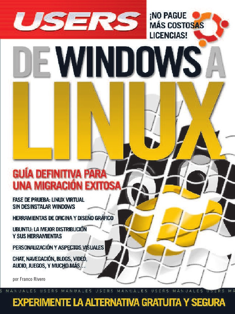 De Windows A Linux USERS PDF | PDF | Distribución de Linux | Software libre