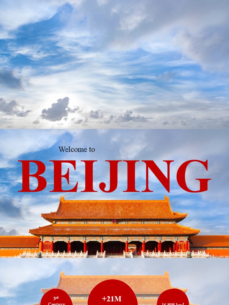 Beijing PowerPoint Morph Animation Template Red Variant | PDF