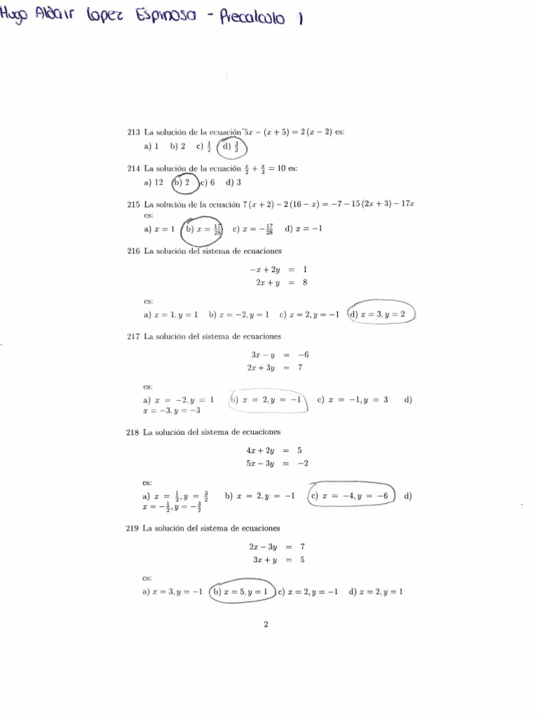 Tarea 7 Precalculo | PDF | Análisis numérico | Ecuaciones
