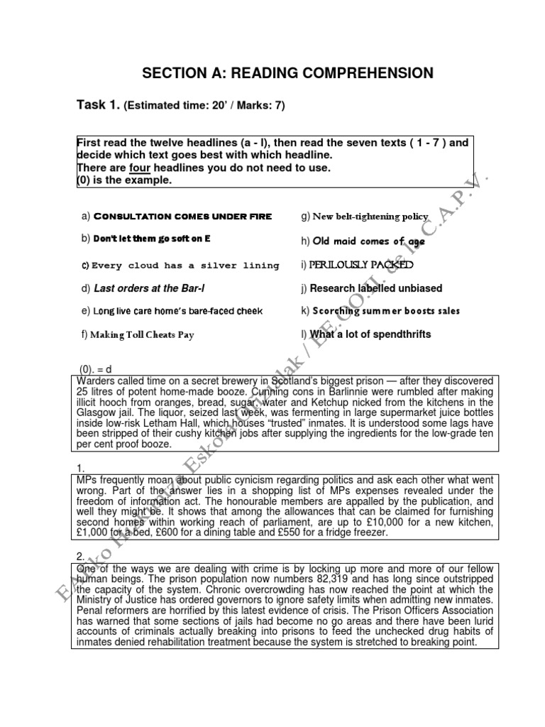 C1 Reading Comprehension Sample | PDF | Theft | Mobile Phones