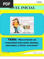 UNA TIENDA EN NUESTRA AULA. Proyecto | PDF | Aprendizaje | Salón de clases