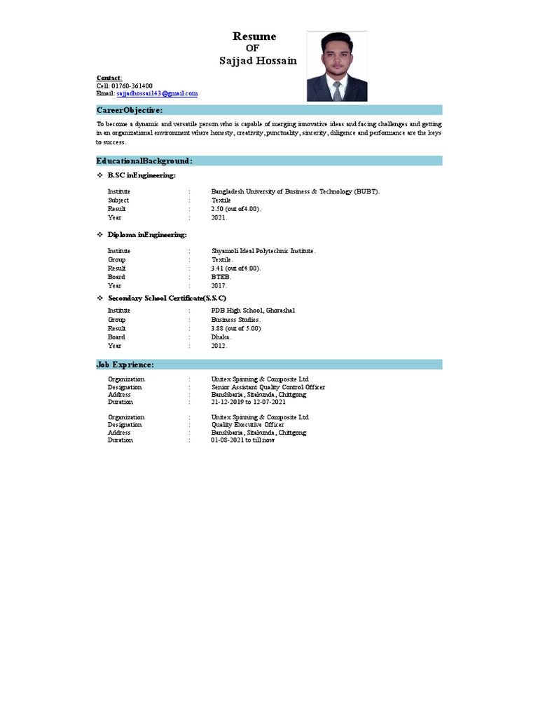 CV PDF | PDF | Cognition