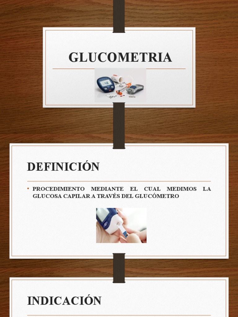 GLUCOMETRIA.pptx | PDF
