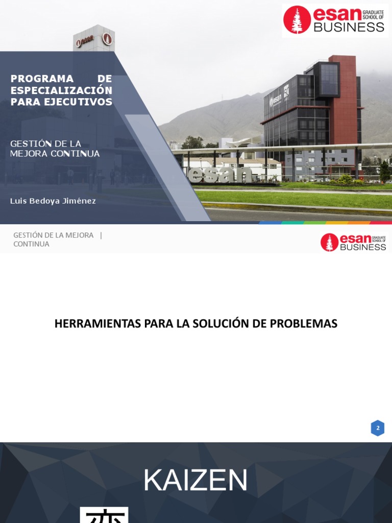 Sesión 7y8 Kaizen Mejora Continua PDF | PDF | Economias | Business