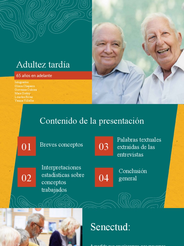 Adultez Tardía-1 | PDF | Adultos | Dormir