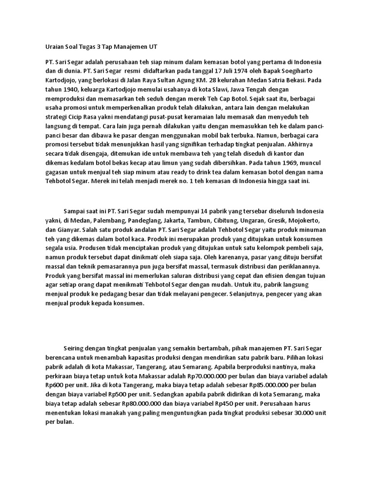 Soal Tap Pdf
