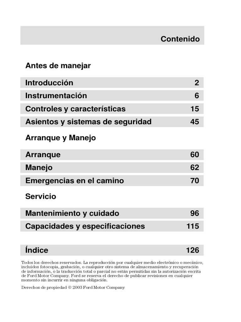 Ford-Ikon 2004 ES 1a34c0d6e7 | PDF | Vehículo de motor | Vehículos ...