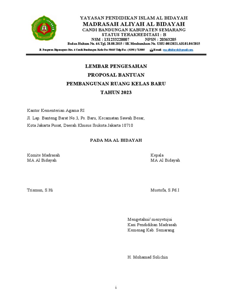 PROPOSAL RKB 2023 | PDF