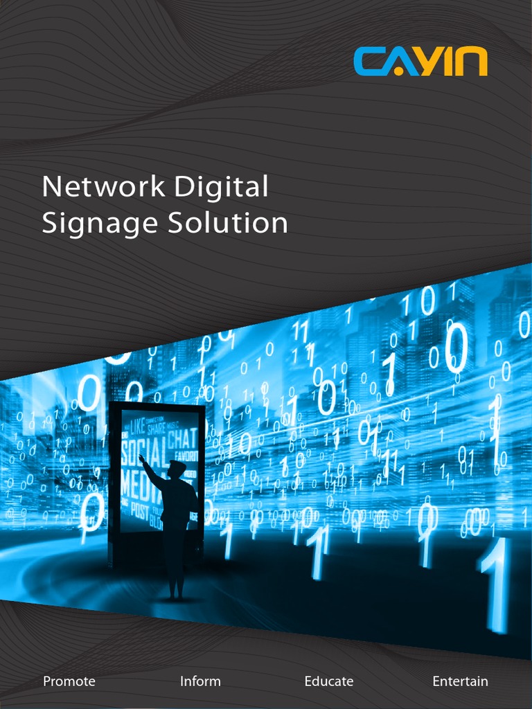 CAYIN Digital Signage EN | PDF | Computer Engineering | Information And Communications Technology