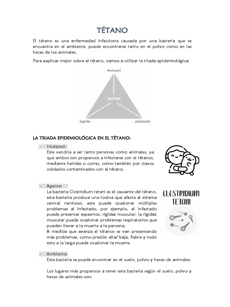 TÉTANO | PDF