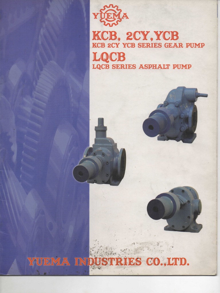 Gear Pump KCB | PDF